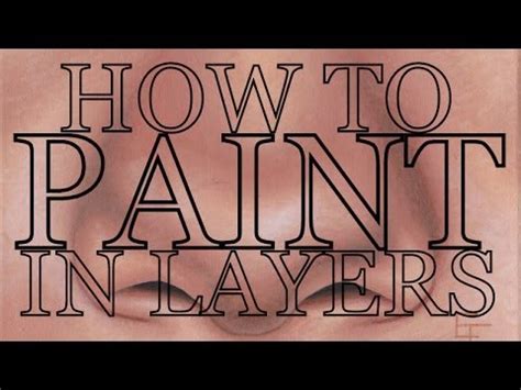 HOW TO PAINT IN LAYERS YouTube