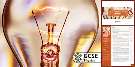 Gcse Electricity Potential Difference And Resistance