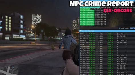 Npc Crime Report Esxqb Fivem Store