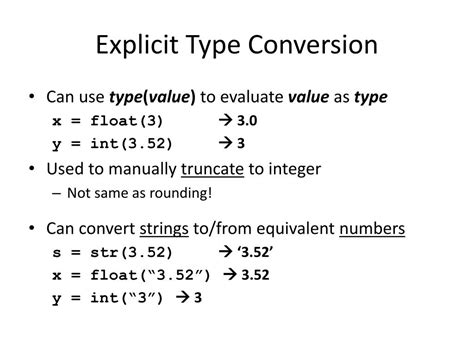 Ppt Types And Arithmetic Operators Powerpoint Presentation Free