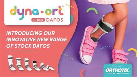 Dyna Ort® Stock Dafos The All New Range Of Paediatric Stock Dafos