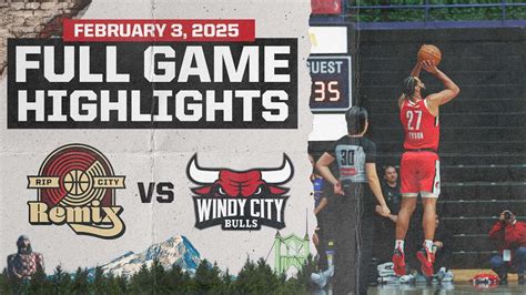 Rip City Remix Highlights Vs Windy City Bulls 2325 Youtube