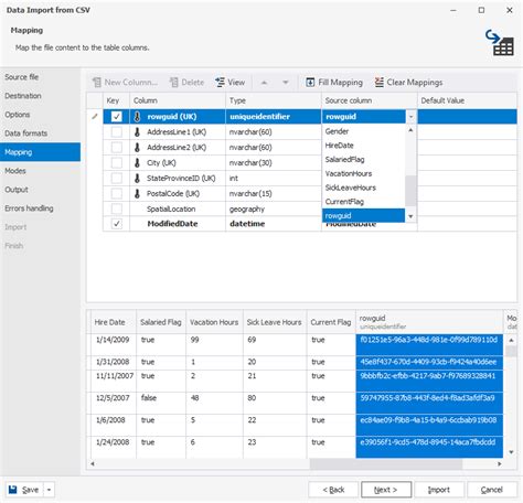 Csv Import