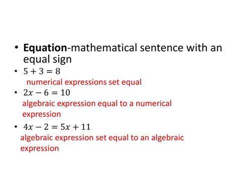 Section 24 Variables And Equations Ppt Download