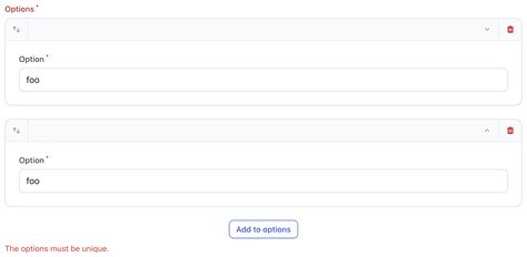 Filament Repeater Field Unique Validation Osama Nagi