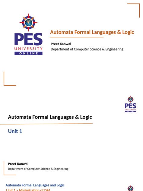 Minimization Slide Pdf