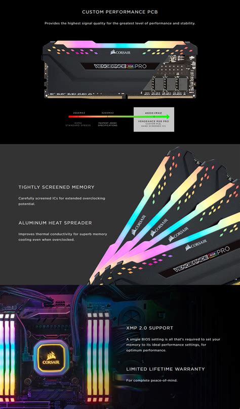 Buy Corsair Vengeance RGB Pro GB X GB MHz CL DDR CMW GX M C C PC Case Gear