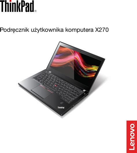 Lenovo X Ug Pl User Manual Polish Guide Think Pad Type Hn Hm Laptop Think Pad Type