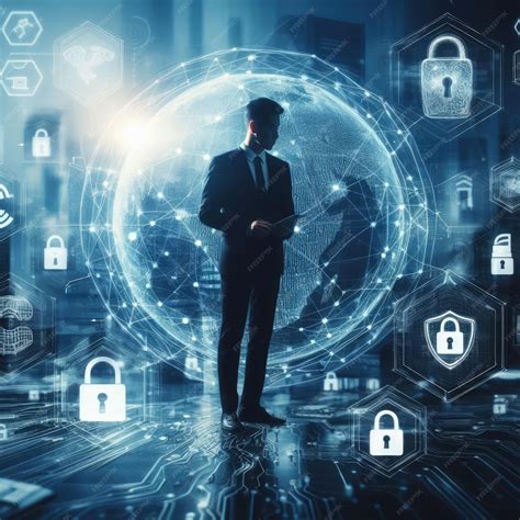Premium Photo | Digital technology internet network and cybersecurity of data centre Ai Generated