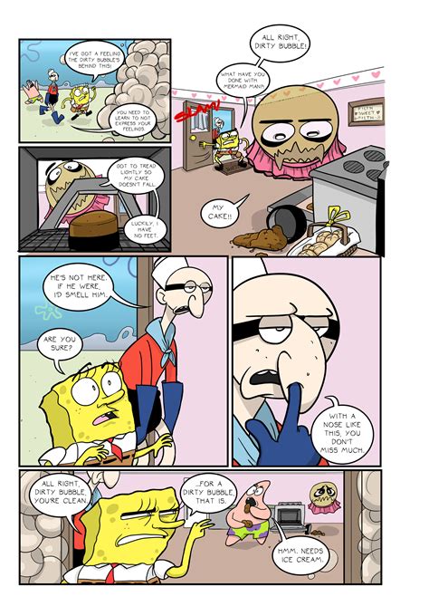 spongebob script on behance