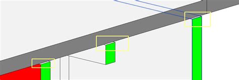 在将墙顶附着到特定楼板时,revit 中各图元之间会显示一个小间隙 在将墙顶附着到特定楼板时,revit 中各图元之间会显示一个小间隙