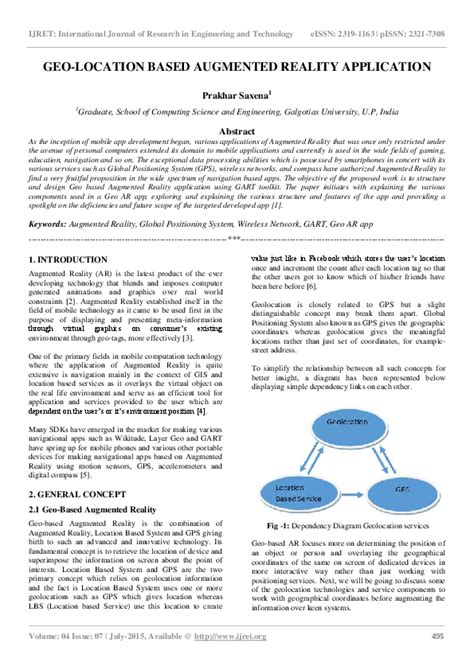 pdf geo location based augmented reality application