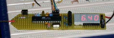 Atmel Atmega Multimeter Circuit Led Display Electronics Projects