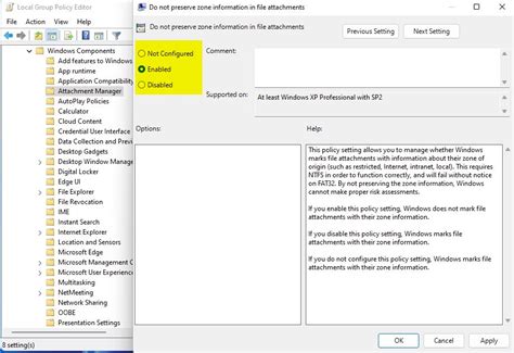 Enable Or Disable Windows Attachment Manager A Step By Step Guide Geek Rewind