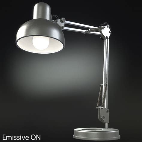 책상 램프 01 3d 모델 14 Obj Fbx Max Free3d