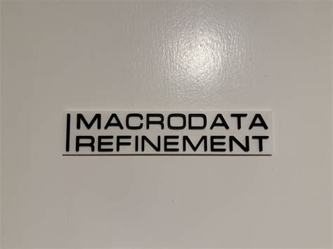 Macrodata Refinement Sign By Layer Slayer MakerWorld Download Free D Models