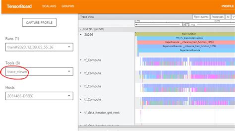 Python How To Profile Networks In Tensorflow V2 Stack Overflow