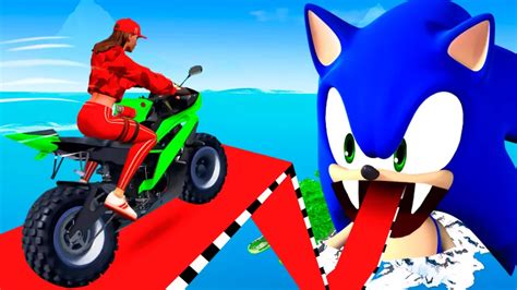 🔵 Sonic Mega Ramp 🏎 [ Altecc ] Fortnite Creative Map Code