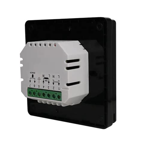 Factory Wholesale Keycard Modbus Modulating 0 10v Valve Or Fan Coil Unit Control Thermostat