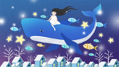 미적 치유 고래 일러스트 꿈 그림 미적 치유 시스템 치유 시스템 그림 고래 치료 시스템 일러스트레이션 일러스트 Pngtree 로열티 무료