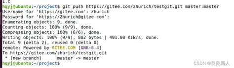 git协作开发环境搭建与使用 gitee git环境 csdn博客