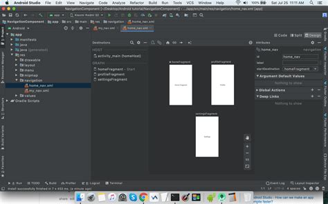 GitHub Developer Navigation Component Example An Example Navigation Components Splash
