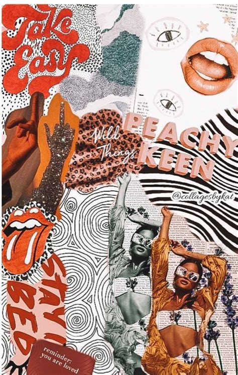 Cute Collage Drawing Ideas