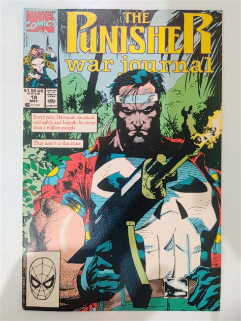 The Punisher War Journal Vol 1 1988 18 Hobbies And Toys Books