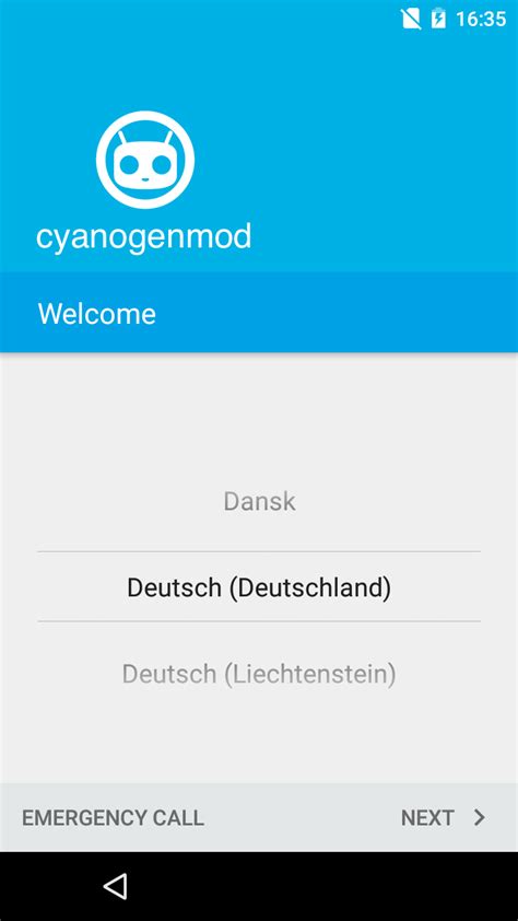 CyanogenMod 12 Mit Setup Wizzard Und Neuer Boot Animation Android User