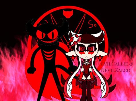 Devil Zalgo Evil Callie Halloween Killer Fantasy Creatures Splatoon