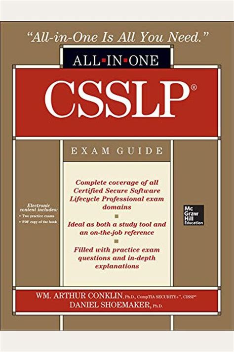Buy Csslp Certification Allinone Exam Guide Book