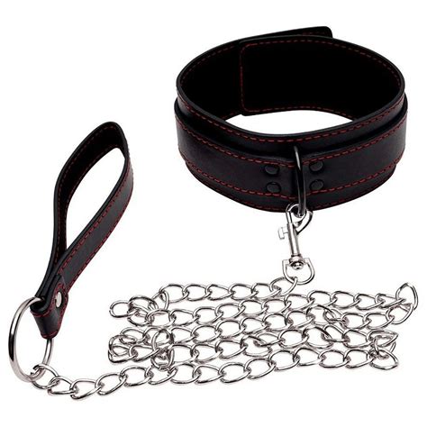 Colar Coleira Estirante E Guia Bondage Fetish Lovetoy Vipmix Kapitú Sex Shop Catanduva