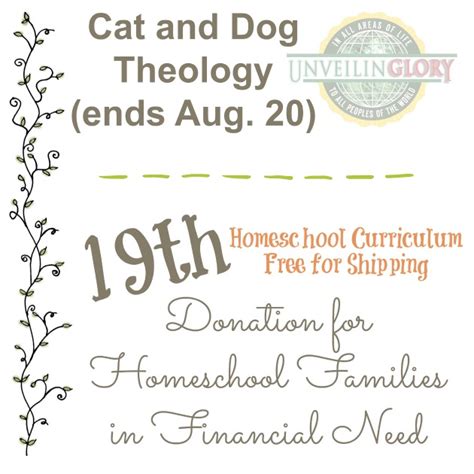 Donation 19 Cat And Dog Bible Curriculum Kit Homeschool Curriculum Free For Shipping
