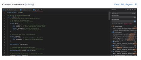 editor for viewing contract code · blockscout frontend · discussion