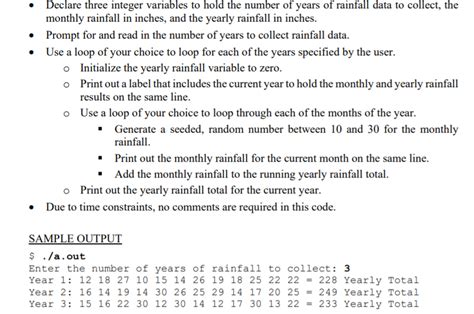 Solved Declare Three Integer Variables To Hold The Number Of