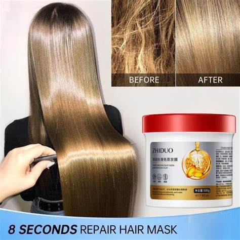 Hair Conditioner Moisturizing Smooth Non Steaming Hair Mask Nourish Scalp Treatment Natural Deep