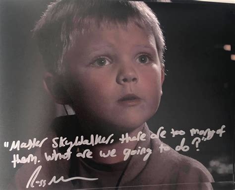 Ross Beadman Autograph Sors Bandeam Star Wars Episode Iii