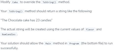solved modify to override the method your method should