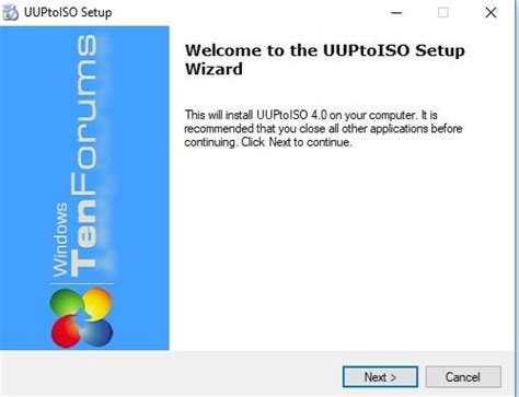 uup to iso create bootable iso from windows 10 build upgrade files tutorials