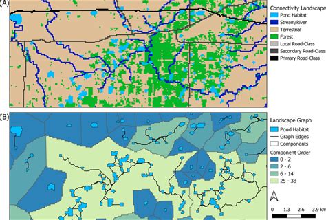 Landscape Connectivity Modeling Close Up Views A The Download