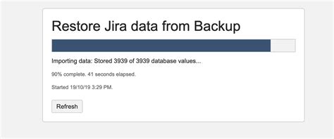 Jira System Restoration Stuck Jira And Jira Service Management Atlassian Support