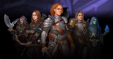 Fantasy Character Classes 02 2d Characters Unity Asset Store