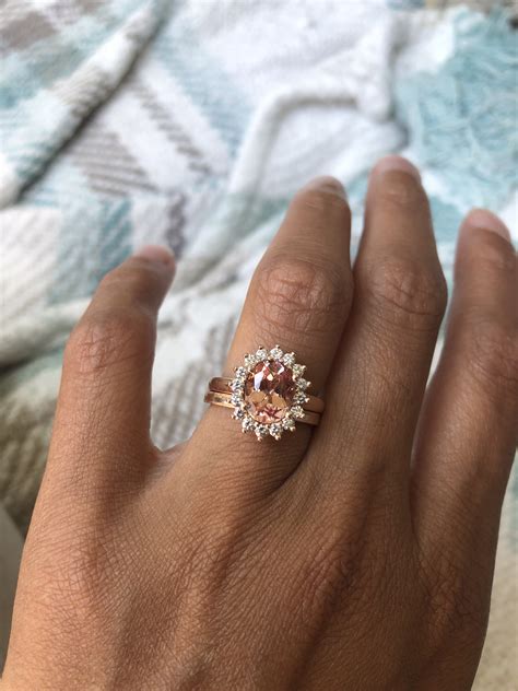 Peach Sapphires