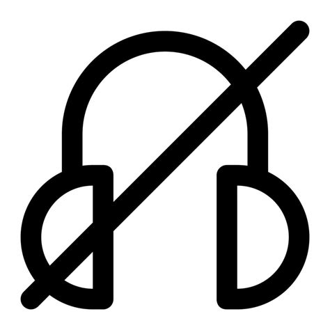 Silent Of User Interface Outline Icon Set 22526032 Vector Art At Vecteezy