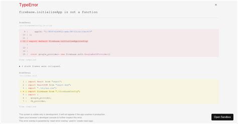 Firebase Auth Component Codesandbox