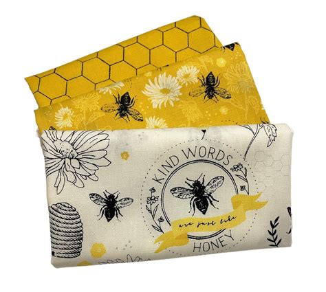 Honey Bee By My Mind S Eye For Riley Blake Sold By The Fat Etsy