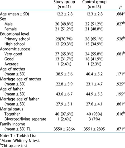 Sociodemographic Attributes Download Table