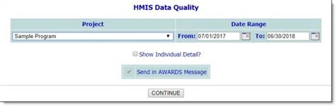 Hmis Data Quality Report Awards