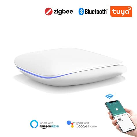 מבצע שער חכם Zigbee3 0 Bluetooth Wireless Gateway Hub של חברת Tuya לחיבור ושליטה על הבית החכם