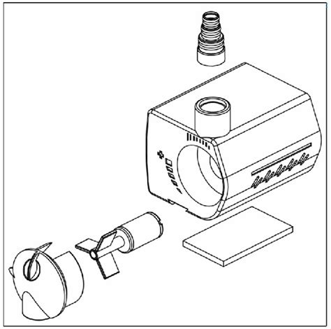 Sicce Mi Mouse 2 Vezetékes Szökőkút Szivattyú